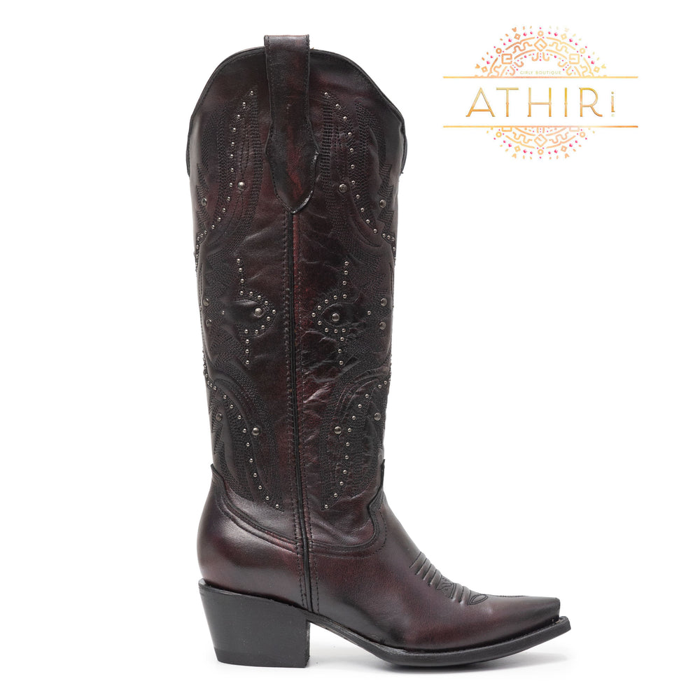 ZALE BLACK CHERRY EST.AT-52 IRALIA H-MARIE RT – Athiri Boots